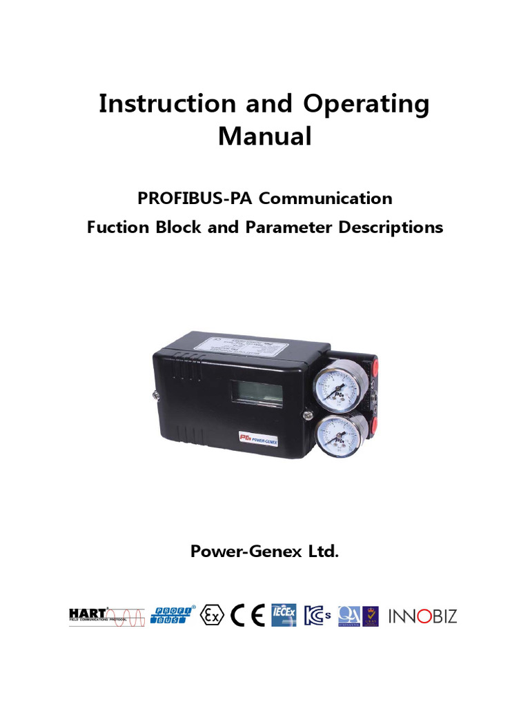 PROFIBUS-PA Function Block and Parameter Manual (15.1.14) | PDF | Parameter (Computer ...