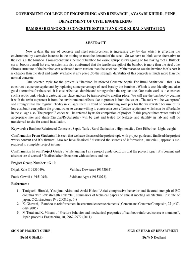 Abstract | PDF | Reinforced Concrete | Concrete