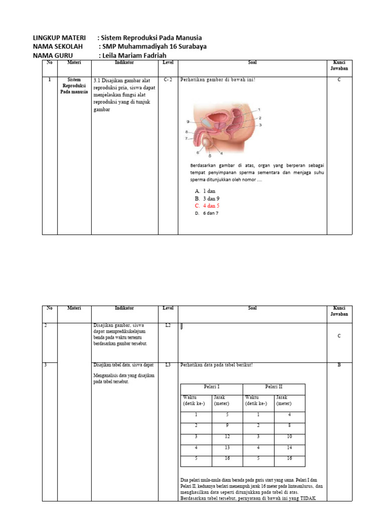 Karso Sistem Reproduksi Pada Manusia | PDF