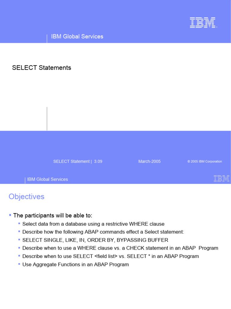 Chapter 09 - SELECT Statements | PDF | Databases | Table (Database)