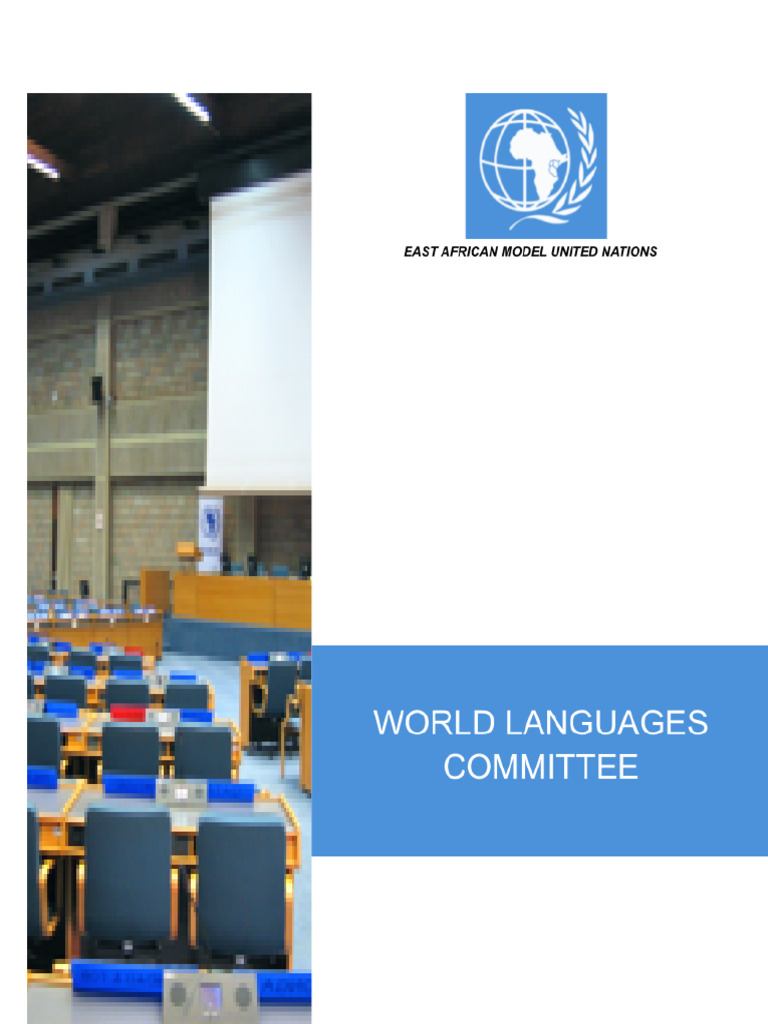World Languages Committee Booklet | PDF | Committee | United Nations ...