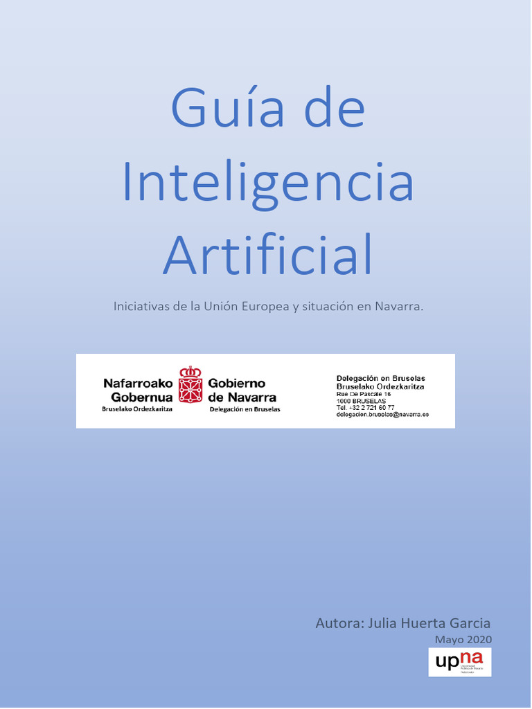 IA en la UE y Navarra: Situación Actual | PDF | Inteligencia artificial ...