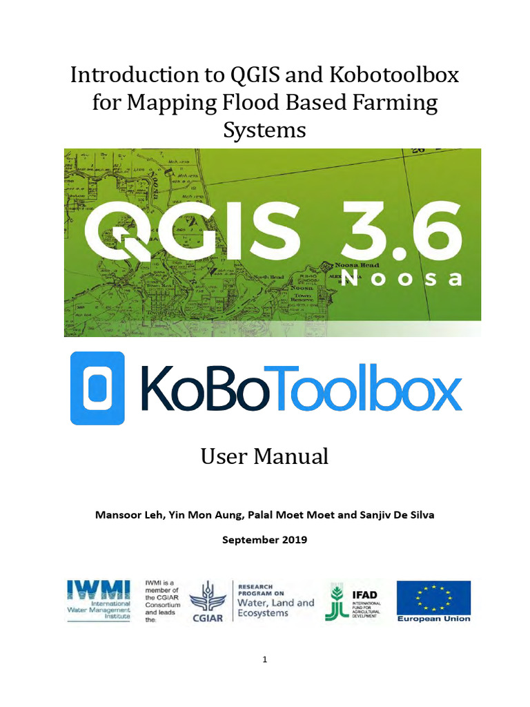 Introduction To QGIS and Kobo ToolboxEnglish Version | PDF | Geographic Information System ...