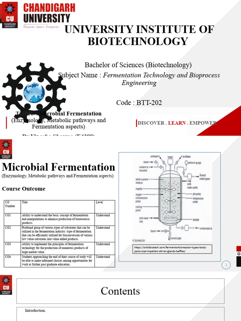 Microbial Fermentation Overview and Applications | PDF | Fermentation ...