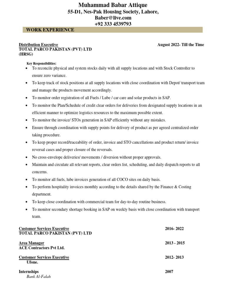 Latest CV For Upsc | PDF | Economies | Business