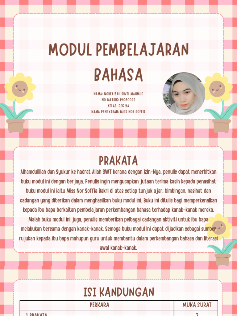 Modul Pembelajaran | PDF