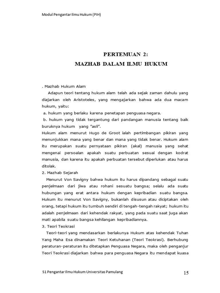 Pertemuan 2 Pih | PDF