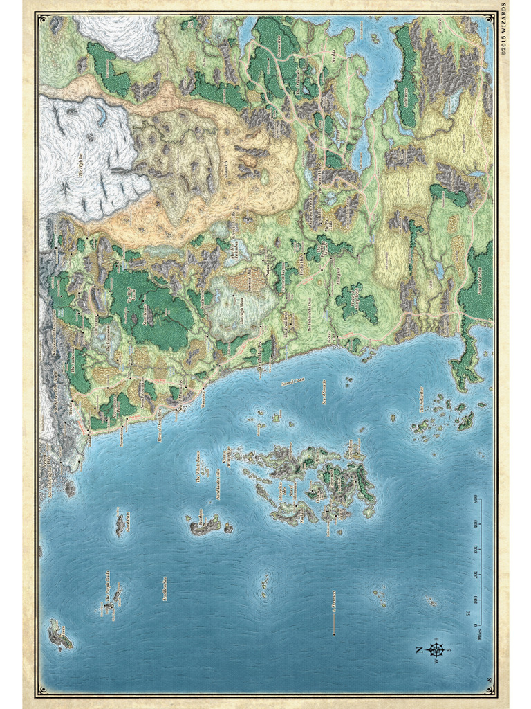 Faerun Map | PDF