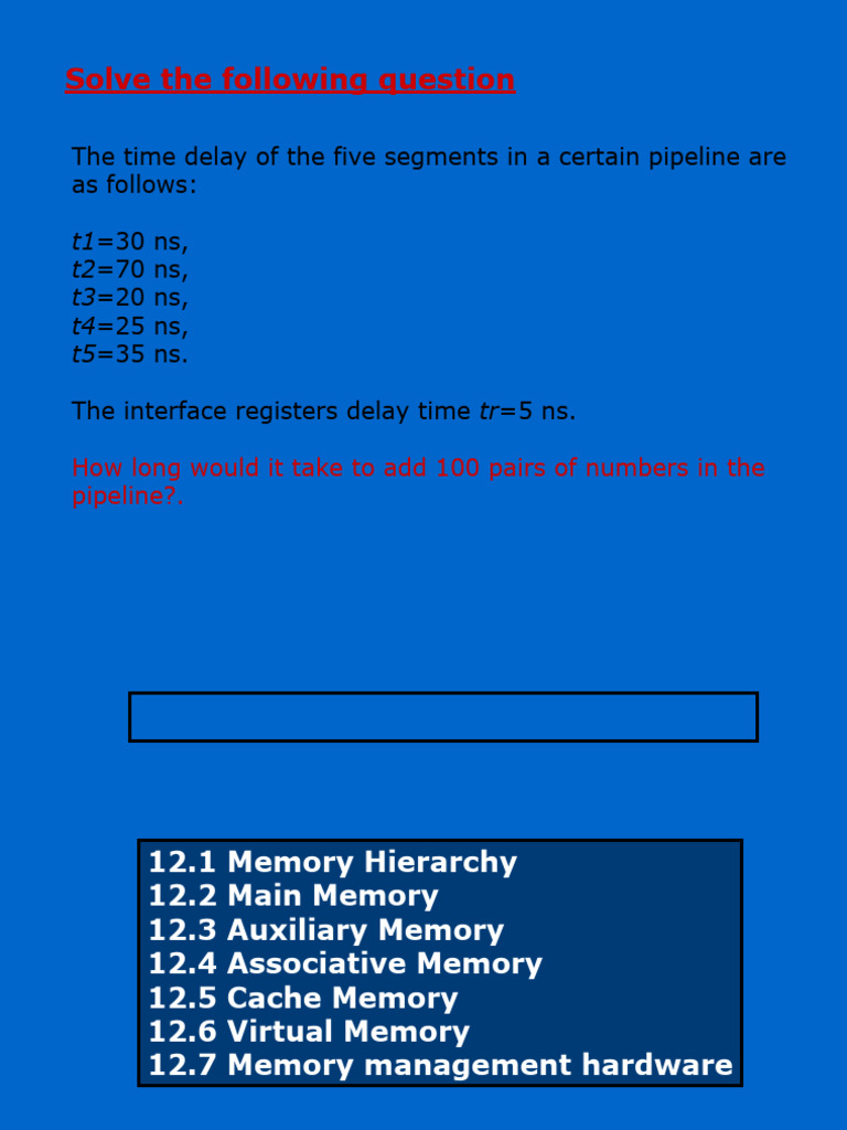 Ch12 Official | PDF | Cpu Cache | Cache (Computing)