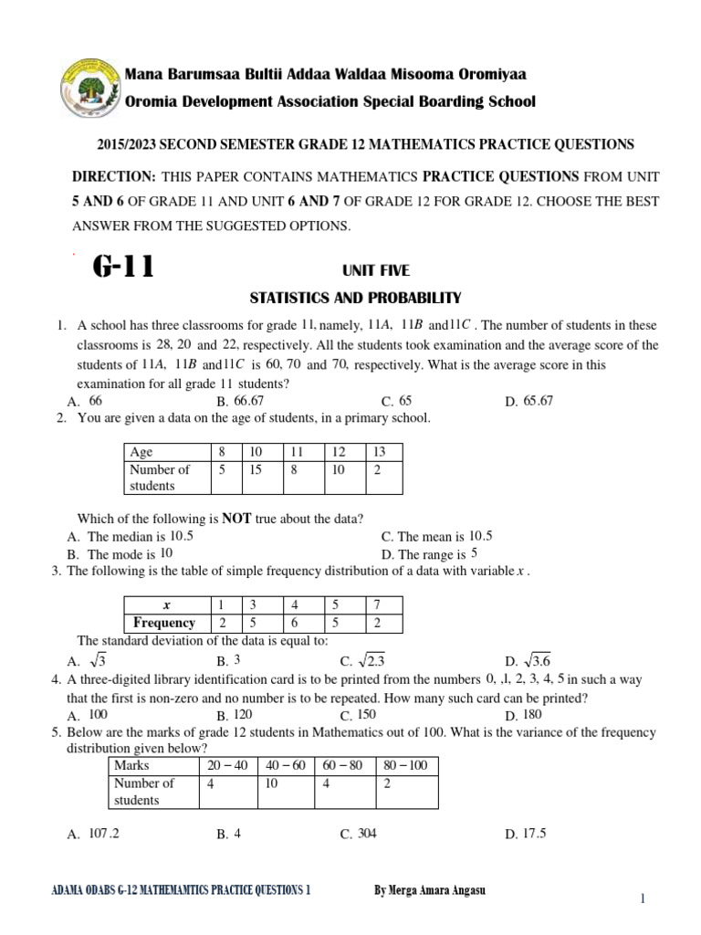 G-12 Practice Questions 1 | PDF | Sphere | Mathematical Proof