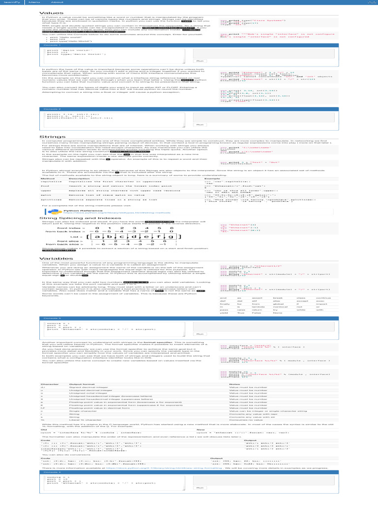 Variables Pdf Integer Computer Science String Computer Science 