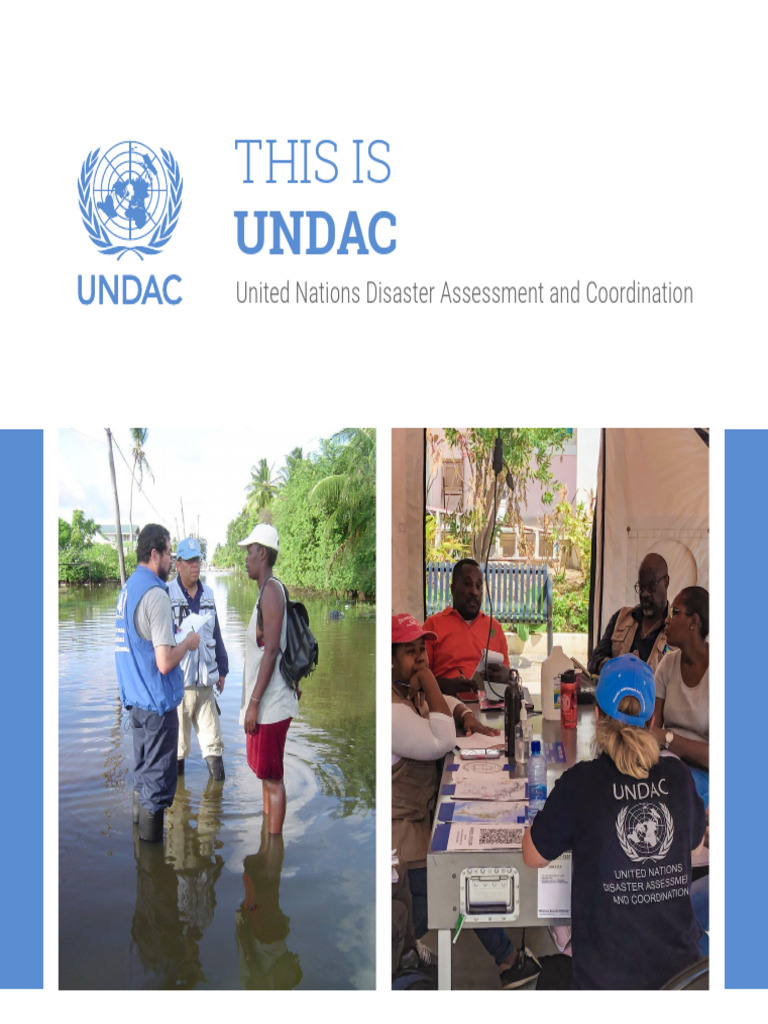 UNDAC Brochure 2022 | PDF | Emergency Management | International Relations