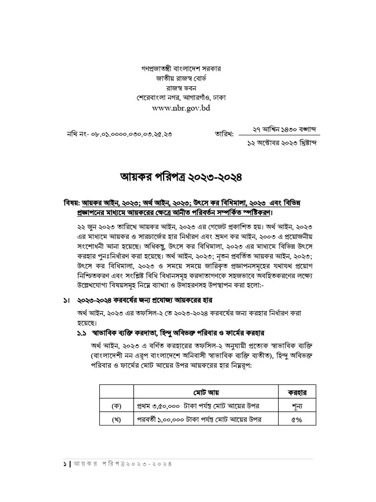 Paripatra 2023-2024 Final | PDF