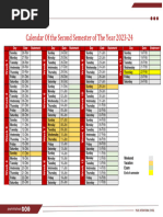 Academic Calendar 2025-2026 | PDF | Academic Term
