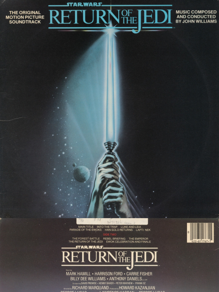 Return of The Jedi LP Cover | PDF