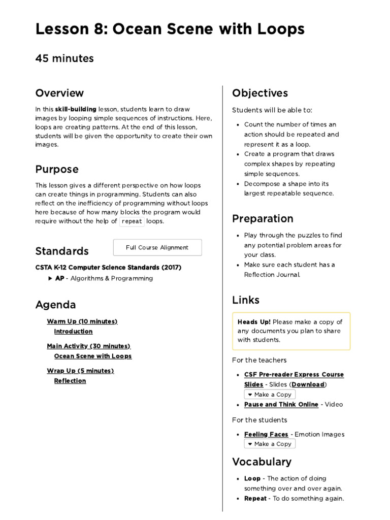 Ocean Scene With Loops | PDF | Computer Programming | Human Communication