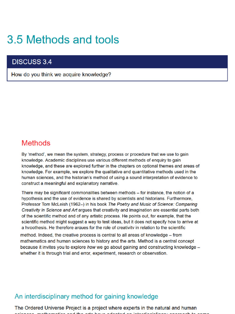 Methods and Tools | PDF