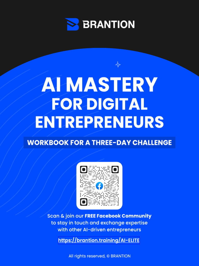 AI Mastery Workbook for Entrepreneurs | PDF | Artificial Intelligence ...
