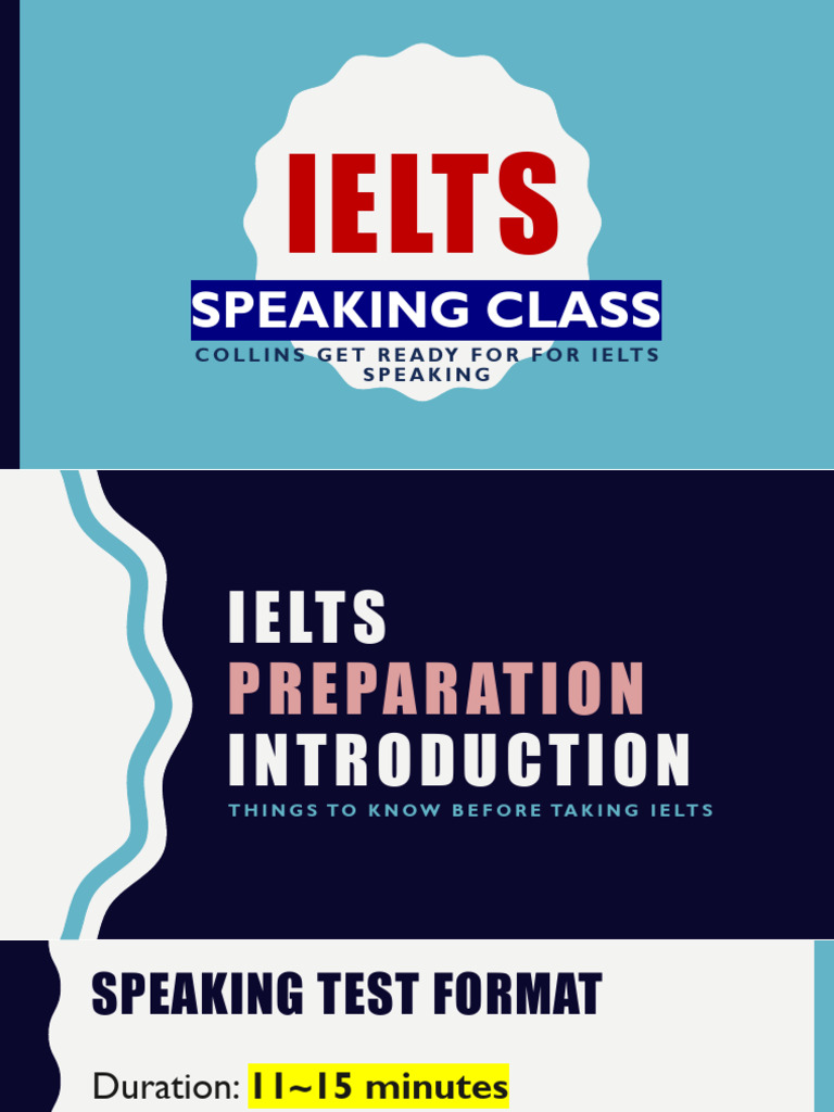 IELTS Introduction | PDF | International English Language Testing ...