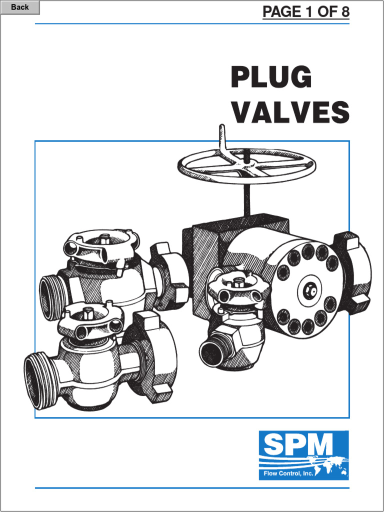 SPM Plug Valve Specifications and Kits | PDF | Valve | Pipe (Fluid ...