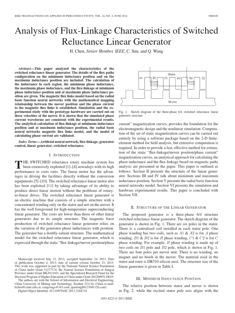2014 - 06 - Analysis of Flux-Linkage Characteristics of Switched ...