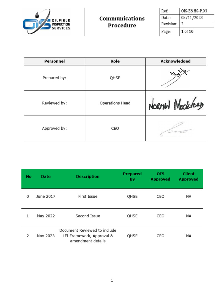 EHS P.03 - Commuincation | PDF | Communication | Information