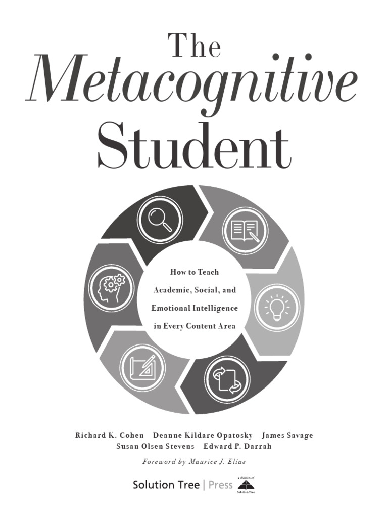 The Metacognitive Student | PDF | Metacognition | Teachers