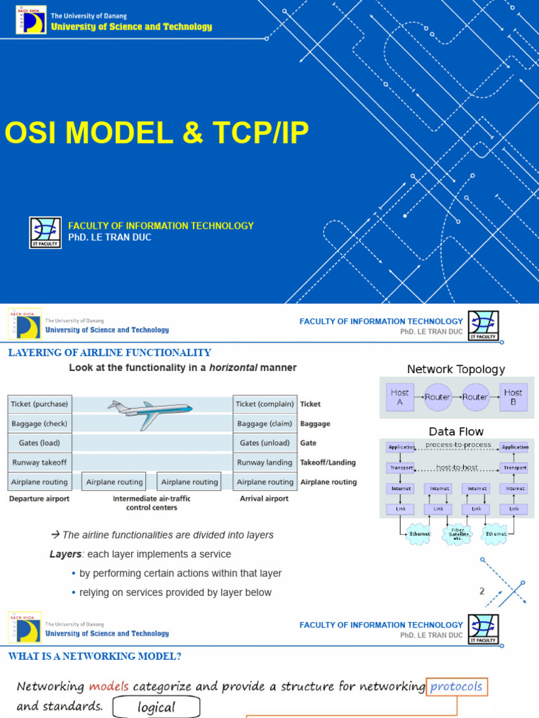 Week 2 - Osi Model & Tcpip | PDF | Osi Model | Internet Protocol Suite