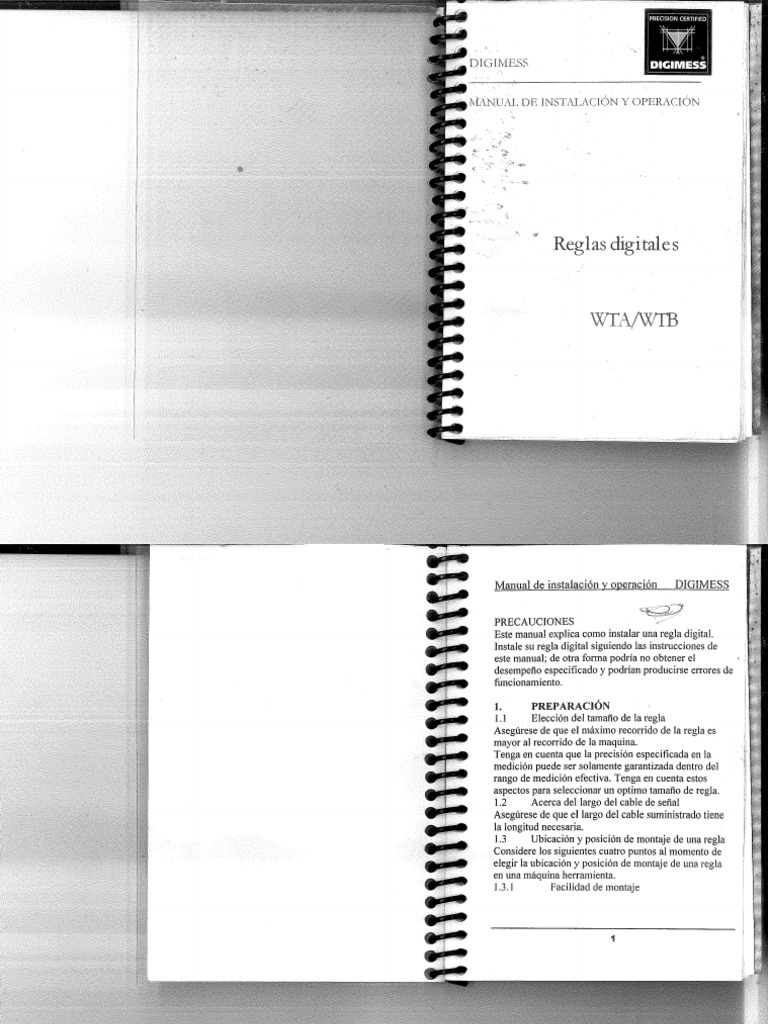 Digimess Reglas Digitales Wta - WTB | PDF