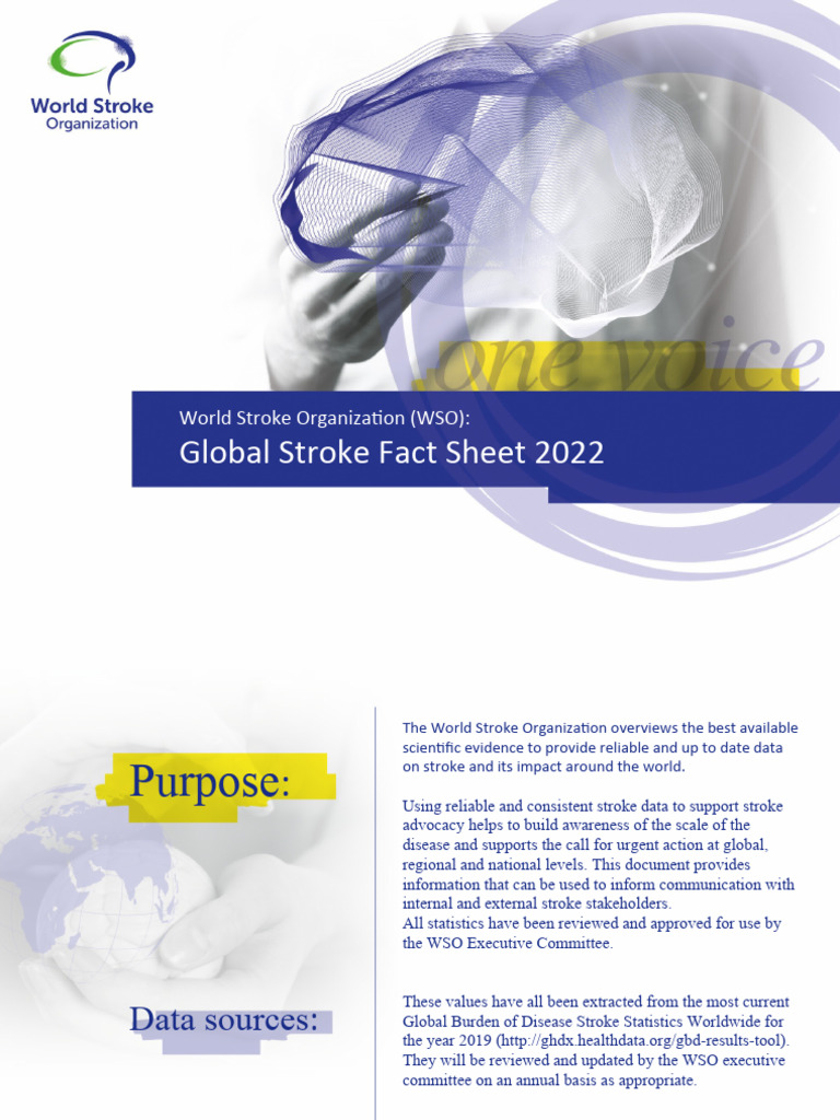Global Stroke Statistics 2022 | PDF | Incidence (Epidemiology) | Neurology