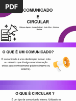 Modelos de Circulares Internas e Externas | PDF