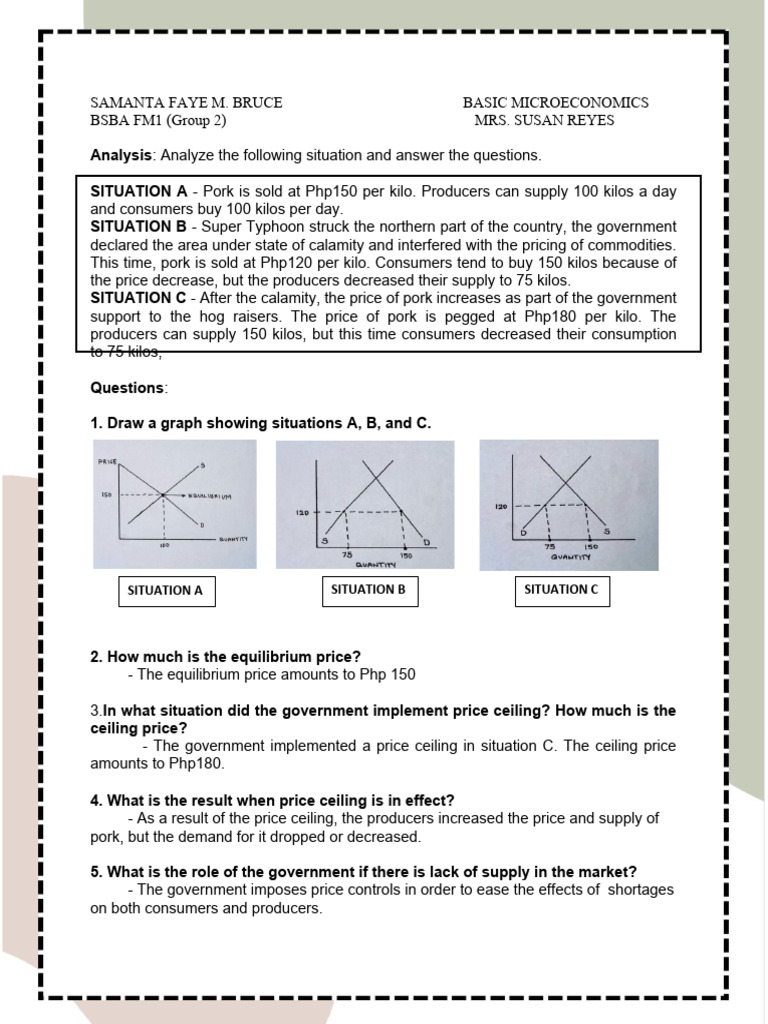 BM Final Activity | PDF | Economic Equilibrium | Prices