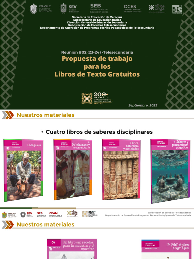 Reunión 002-Ts - LTG - Página 7 Calendario Escolar 23-24 SEV | PDF | Educación Secundaria ...