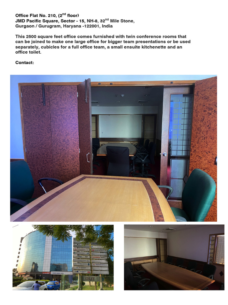 210 Pacific SQ Office Flat | PDF