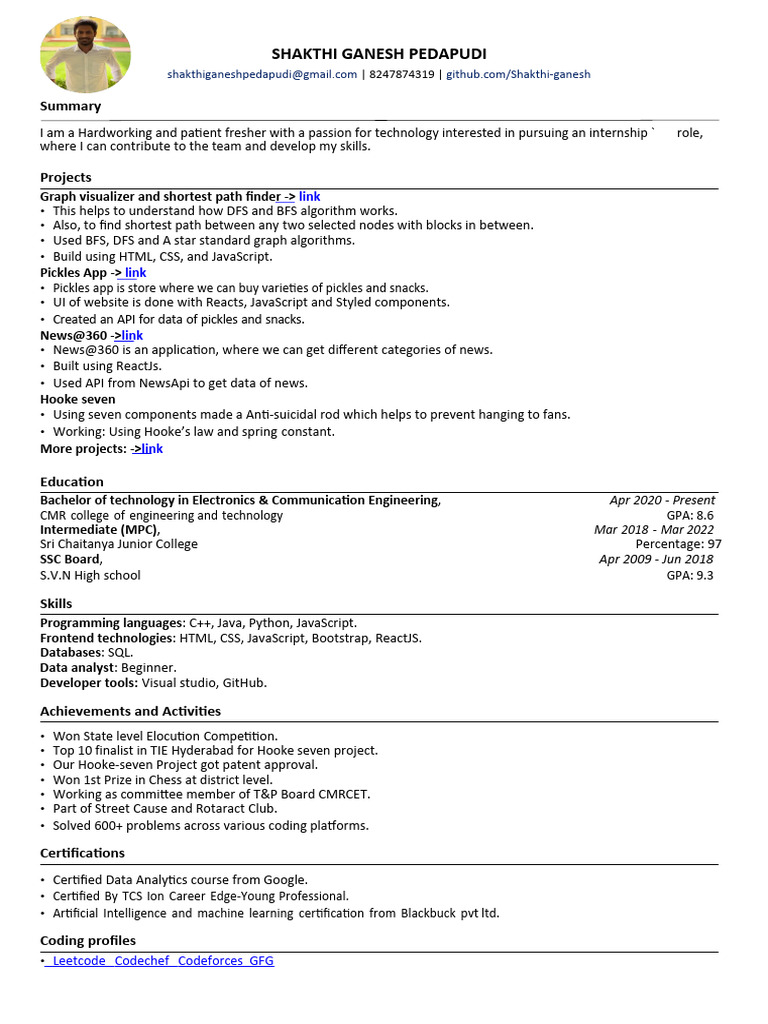 CV Word | PDF | Computer Programming | Computing CV Word | PDF | Computer Programming | Computing