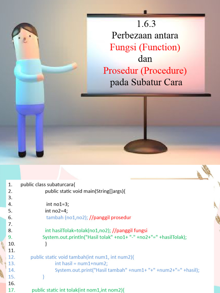 1.6.3 Perbezaan Antara Dan Pada Subatur Cara: Fungsi (Function ...