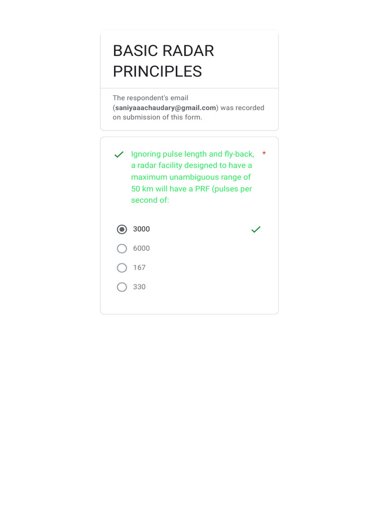 Basic Radar Principles | PDF | Radar | Transponder (Aeronautics)