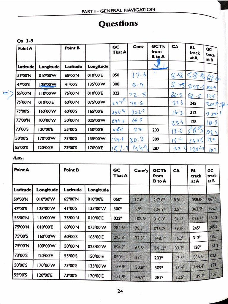 Convergency | PDF | Trigonometry | Geophysics