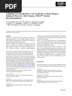Eras Central Guidelines | PDF | Surgery | Analgesic