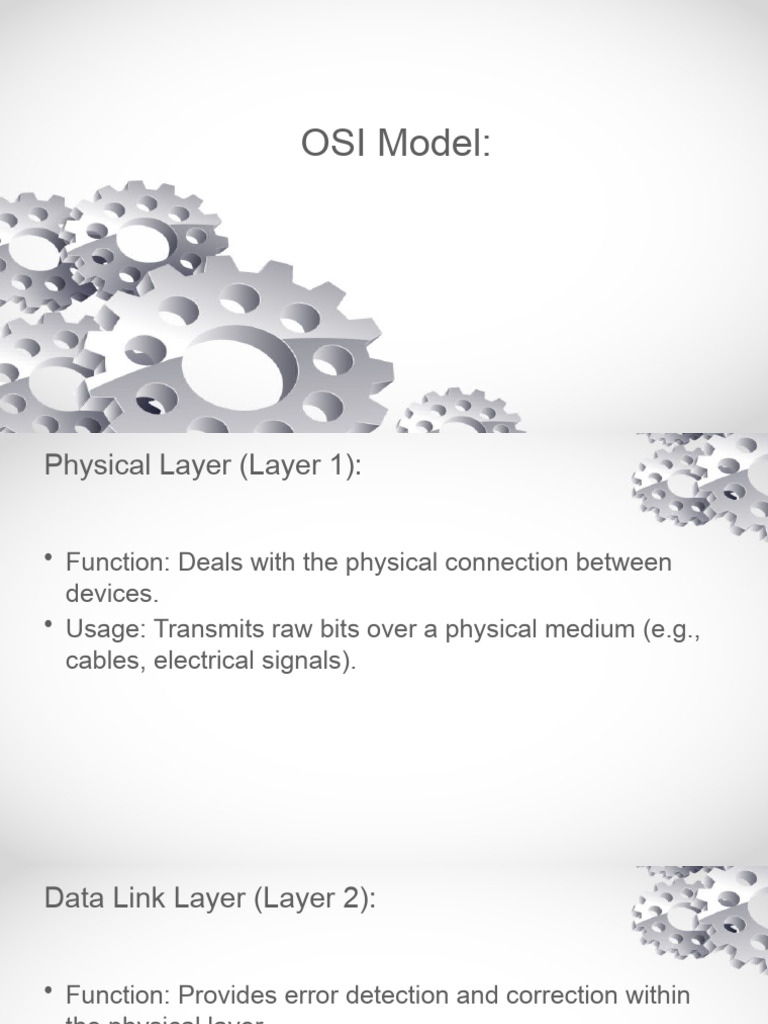 OSI Model | PDF | Osi Model | Computer Network
