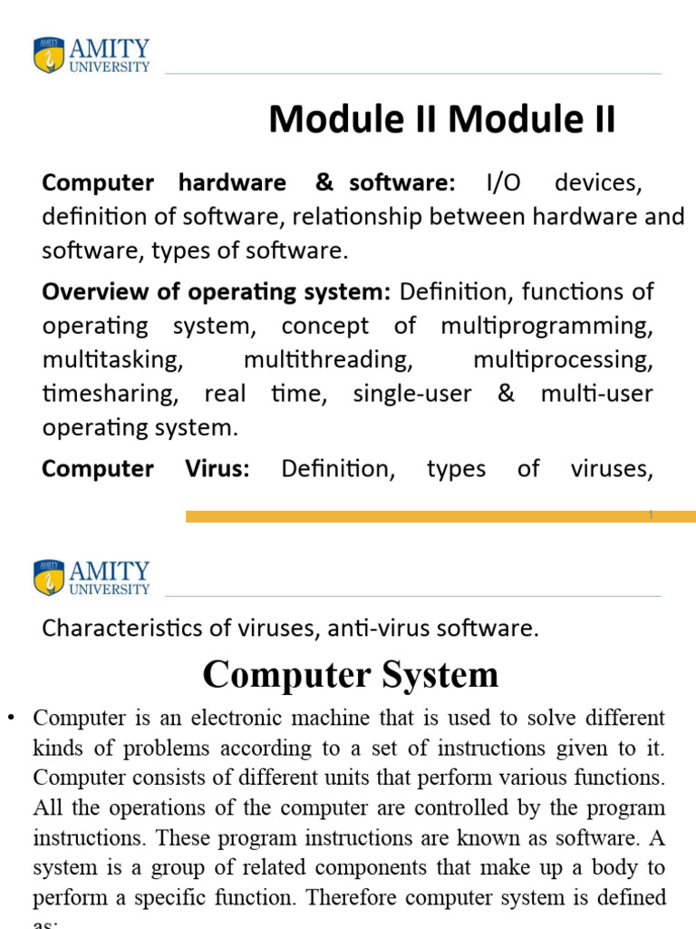 CIT-Module 2 | PDF | Process (Computing) | Operating System