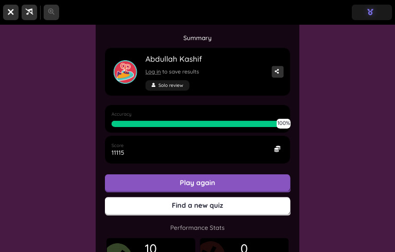 Summary - Quizizz | PDF