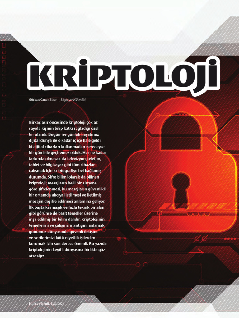 2 Tubitak BT 09 22 No 14 Kriptoloji | PDF