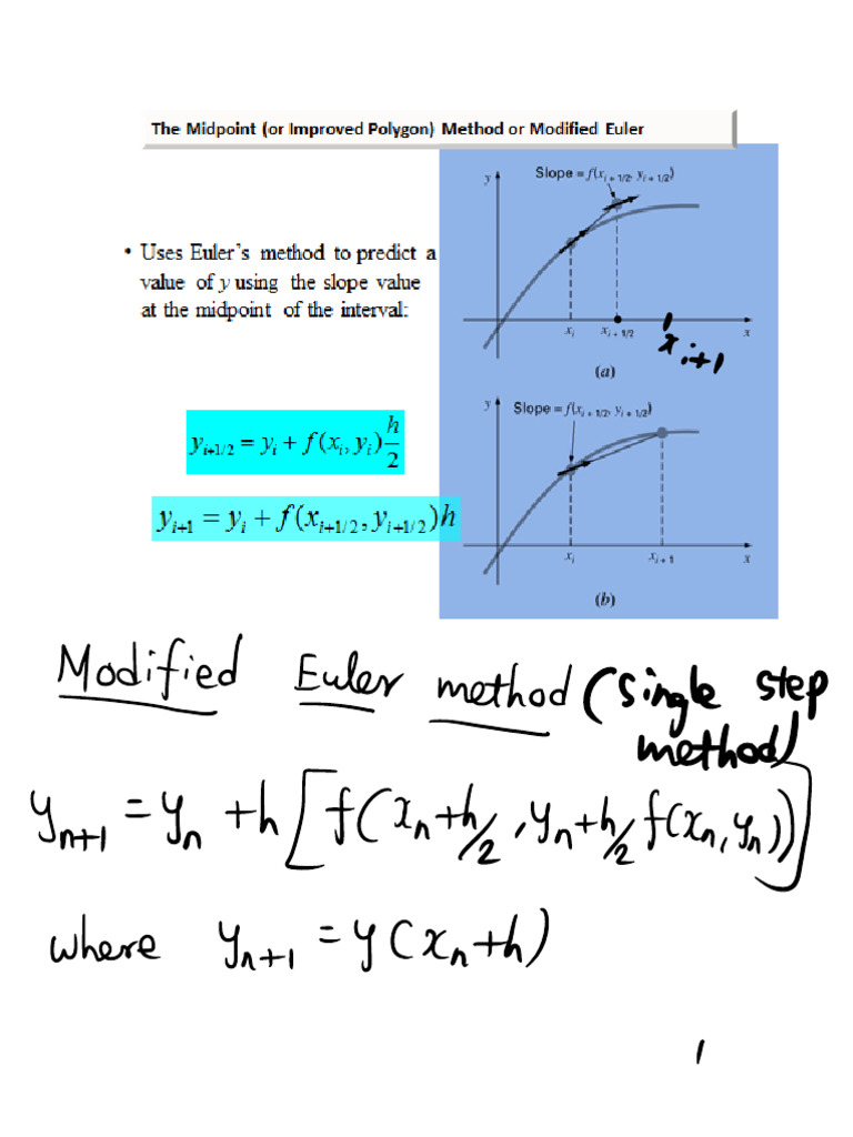 Modified Euler | PDF Modified Euler | PDF