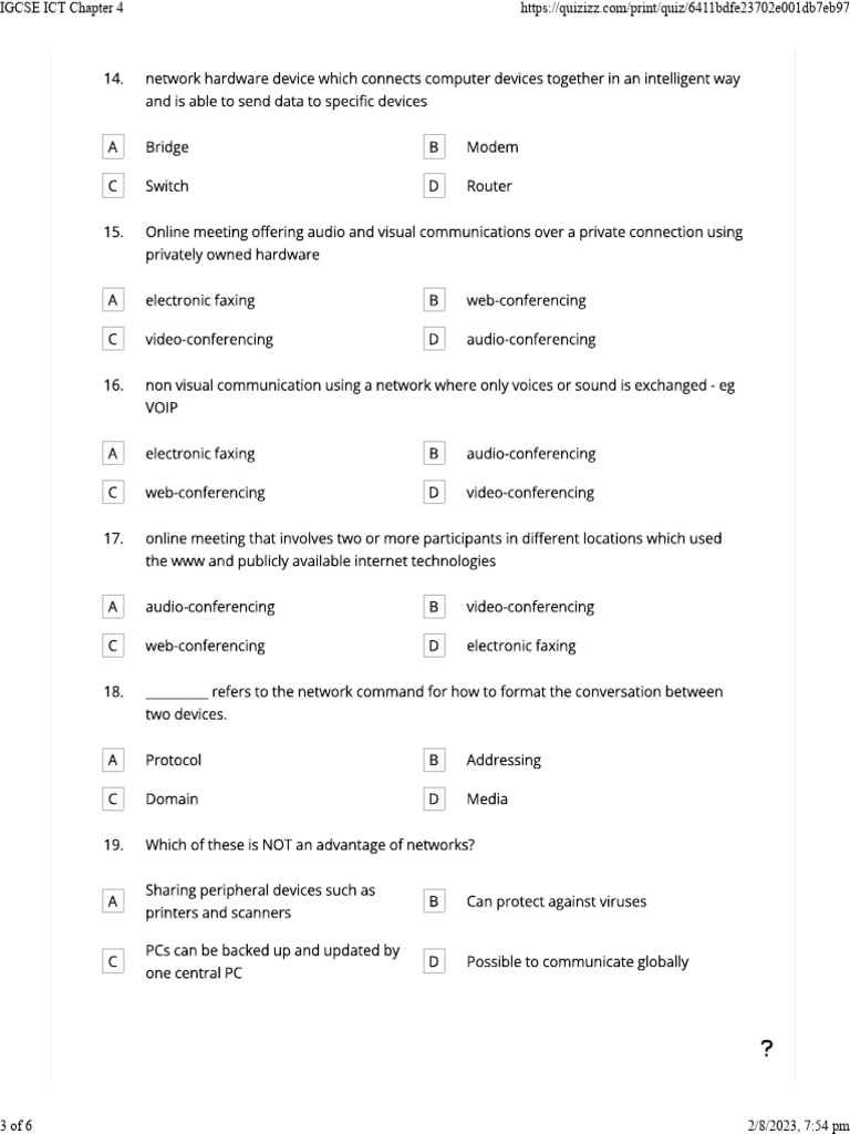 Igcse Ict Chapter 1 4 Pdf