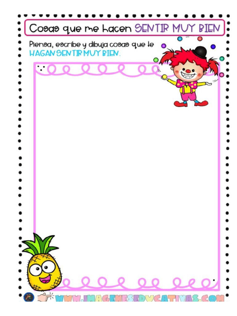 Cuadernillo De Emociones Pdf