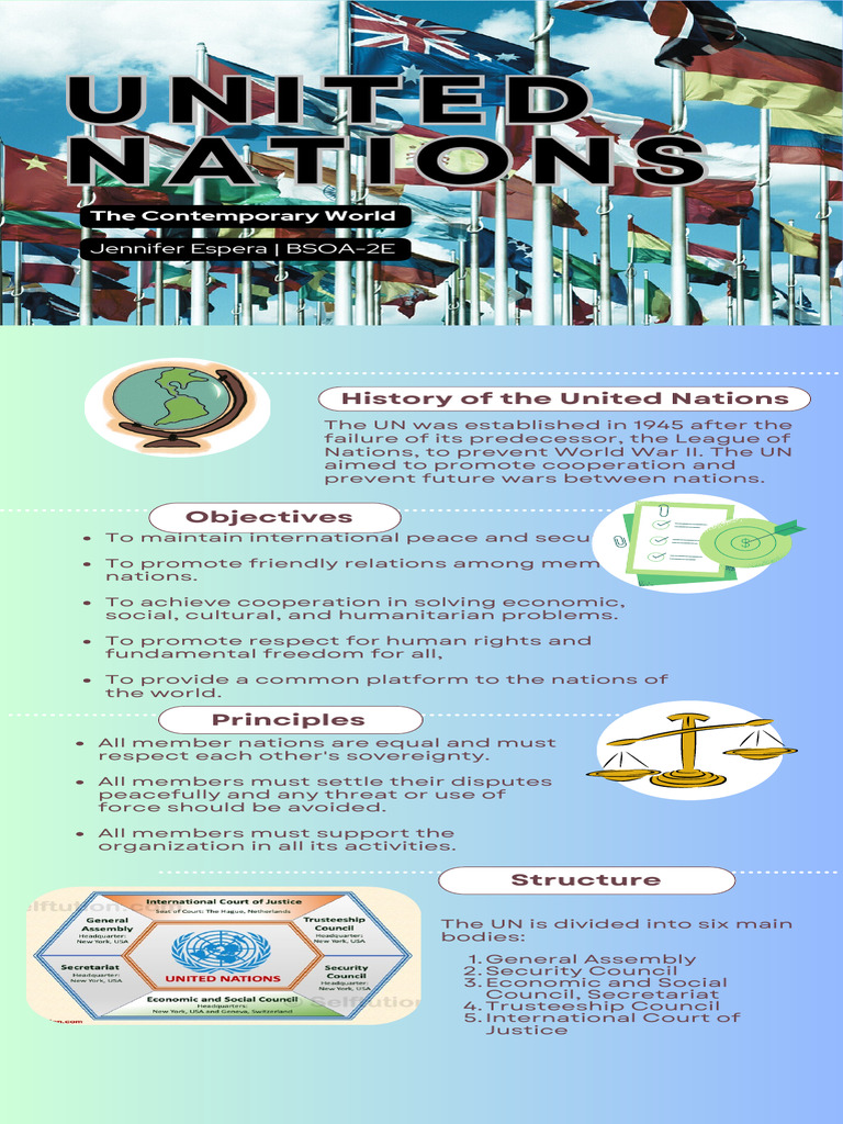 UN History, Purpose, and Activities | PDF | Politics