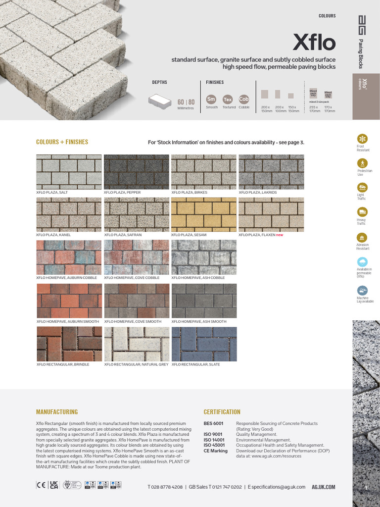 Xflo Data | PDF | Recycling | Concrete