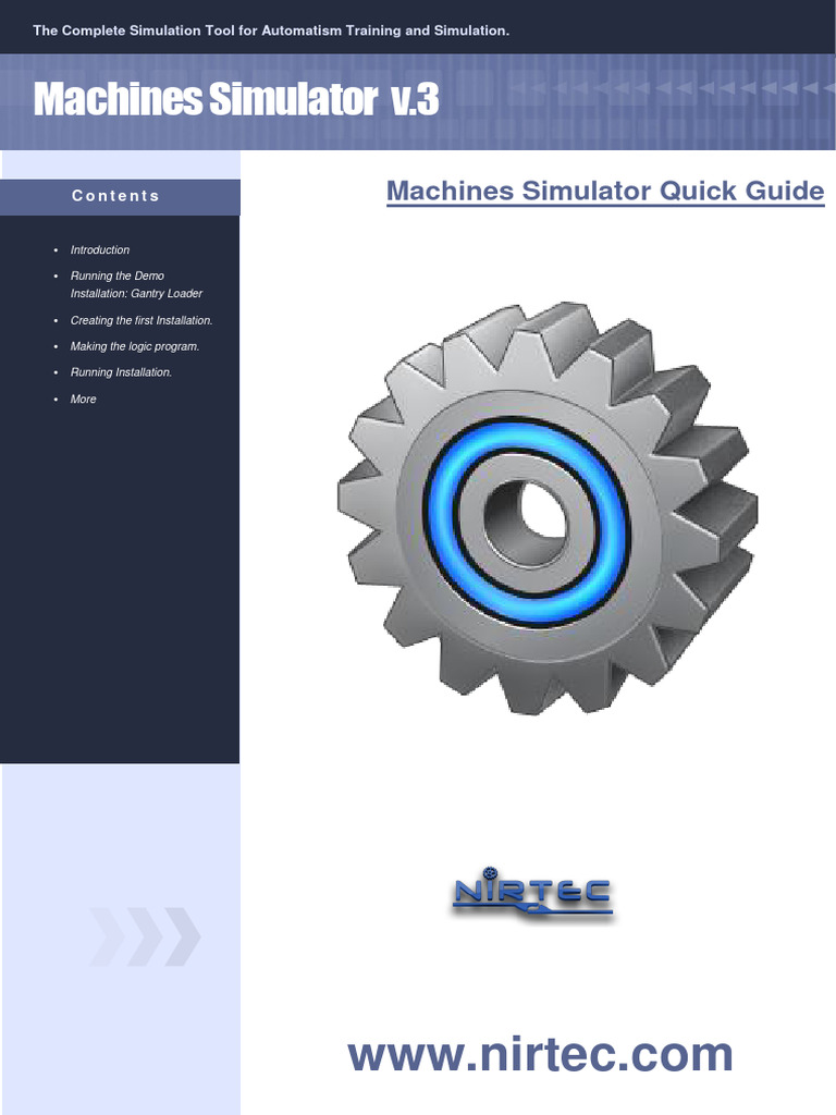 Machines Simulator Quick Guide | PDF | Computer Program | Programming