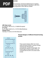 HBS+ Wood Screws Technical Data | PDF | Screw | Friction